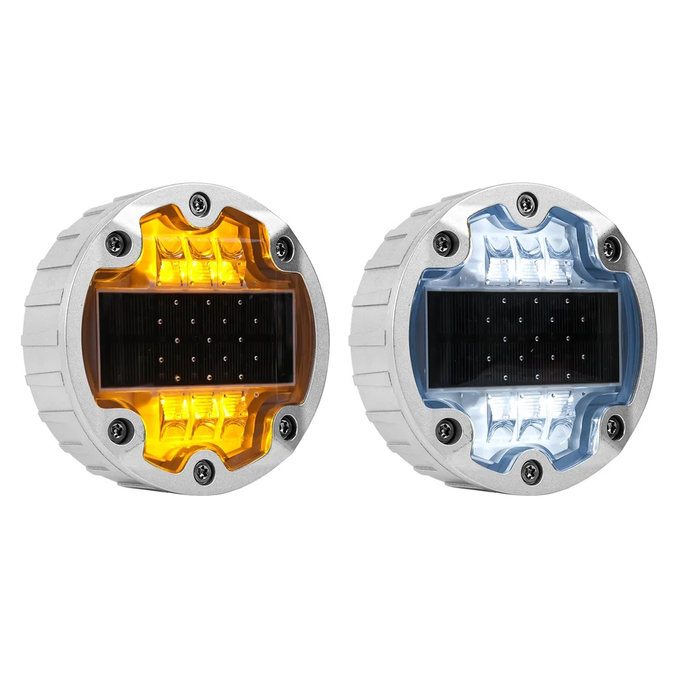 LED Solar Powered Road Reflectors with 800m Visual Distance and 20 Ton ...